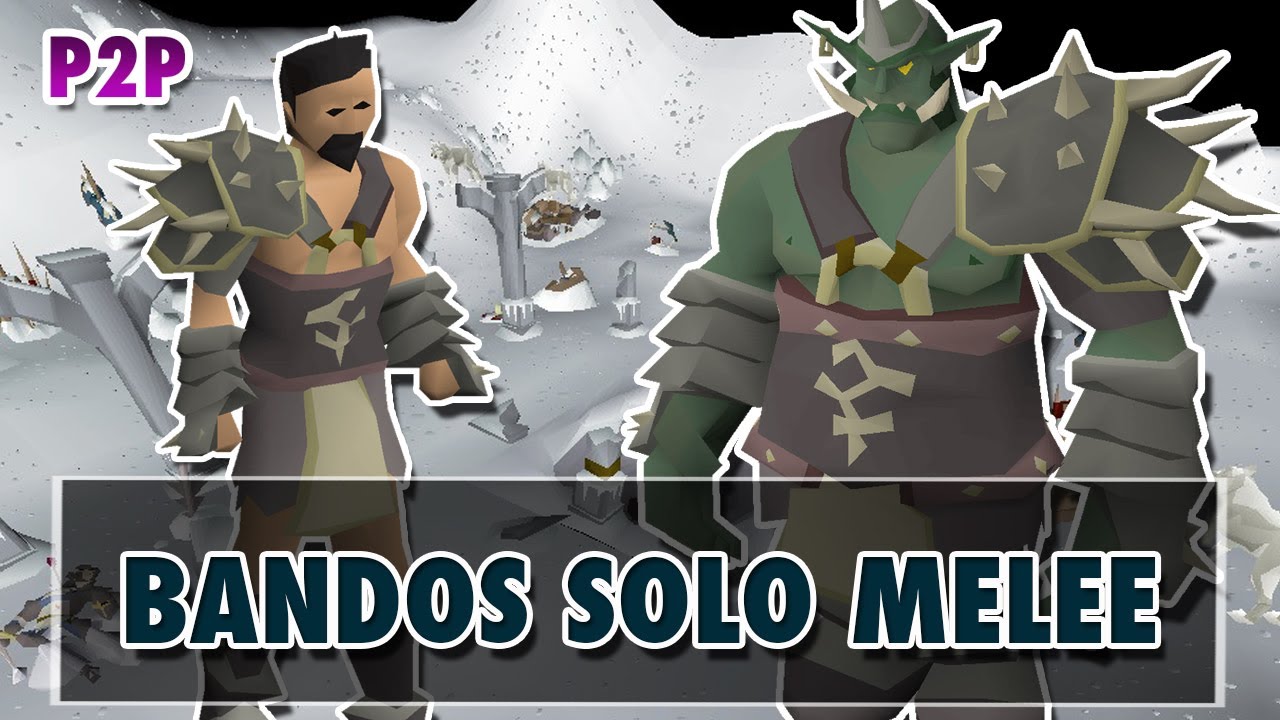 [OSRS] Guia basica de BANDOS SOLO A MELEE (Español) - YouTube