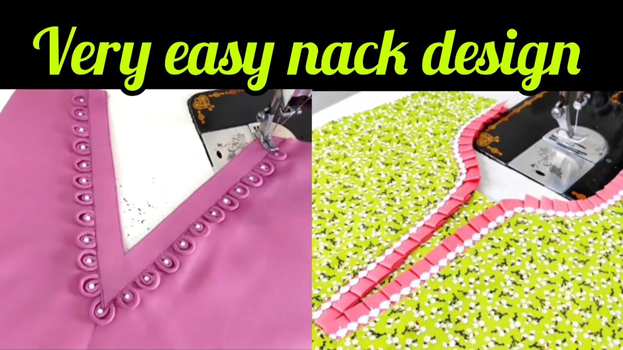 Simple 2 style nack design.very easy to nack. - YouTube