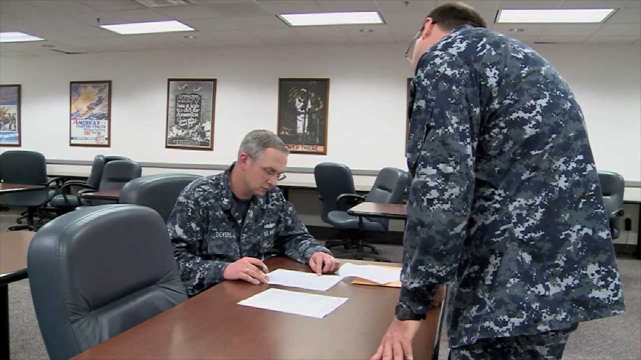Navy Reminds Sailors To Keep Page Two Up To Date - YouTube