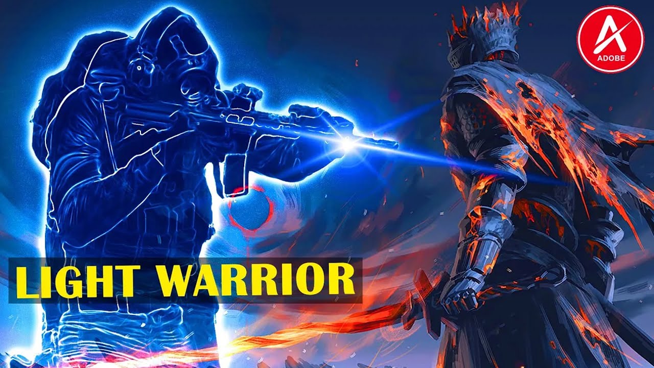 Warzone Photoshop Editing (Light Warrior) | Photoshop Tutorial - YouTube