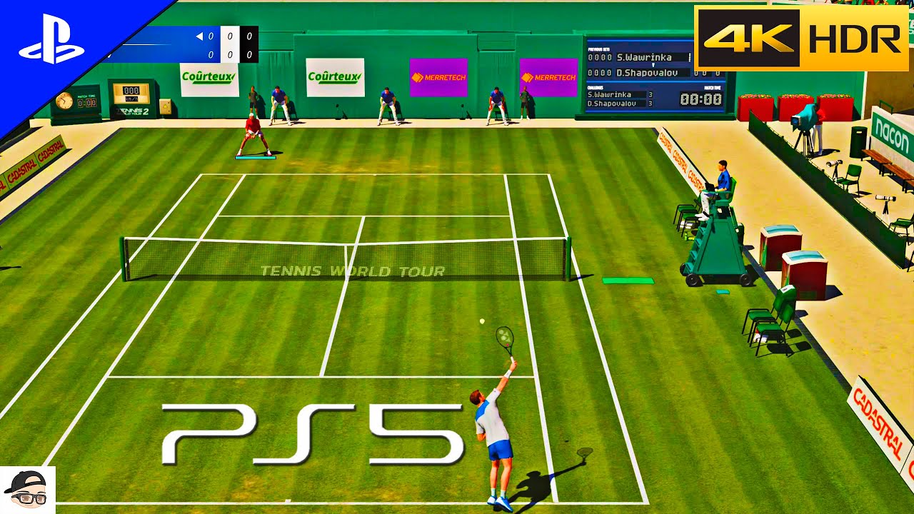 (PS5) Tennis World Tour 2 4k | Ultra High Realistic Graphics [4K 60FPS ...
