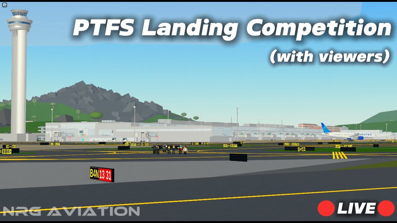 🔴LIVE🔴 PTFS Landing Competition with Viewers!! Join up! - YouTube