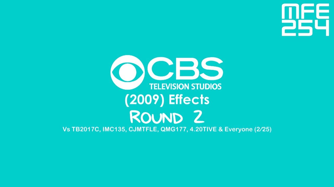 CBS TV Studios (2009) Effects R2 Vs TB2017C, IMC135, CJMTFLE, QMG177, 4 ...