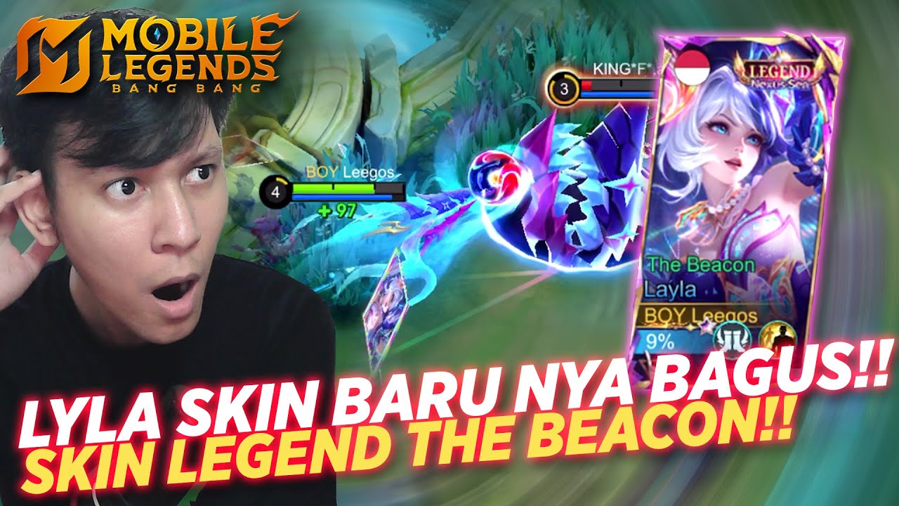 REVIEW SKIN LEGEND LYLA THE BEACON NEXUS SEA, PAKAI SKIN INI MALAH DI ...