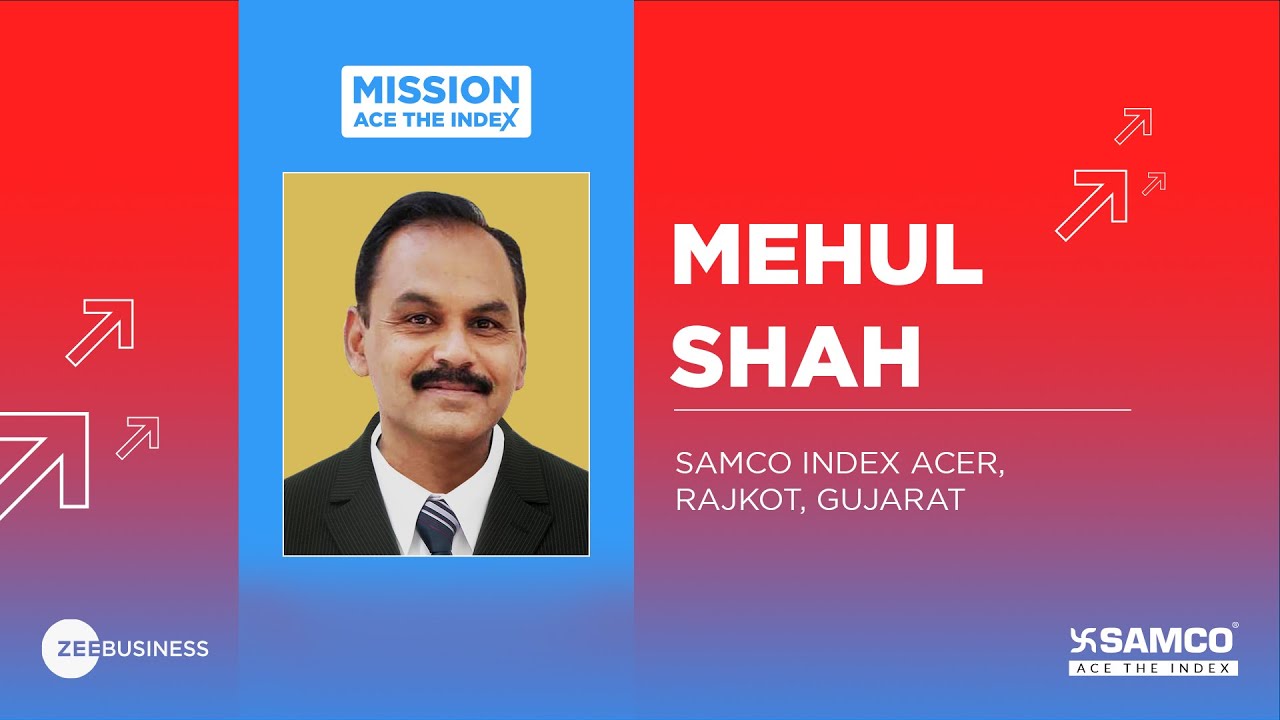 Mission Ace The Index Show - Daily Segment on @ZeeBusiness Episode 30| Mehul Shah - YouTube