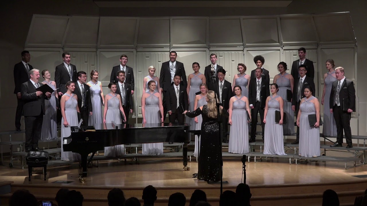 Jamey Ray - Fly Medley - APU Chamber Singers 2018 - YouTube