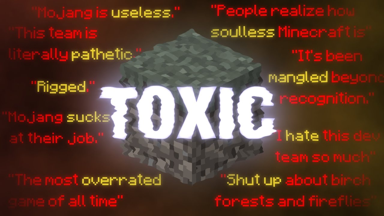 We need to talk about the Minecraft community. - YouTube
