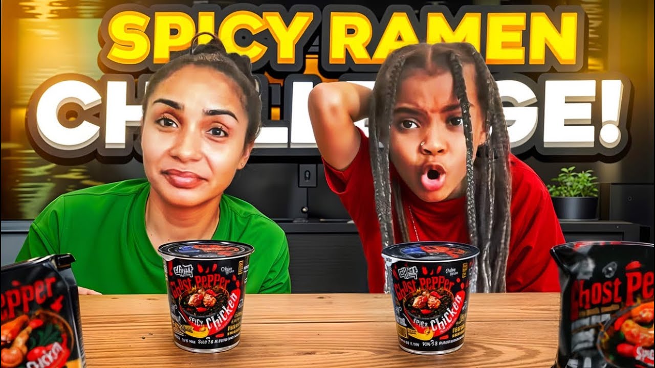 SPICY RAMEN CHALLENGE! - YouTube
