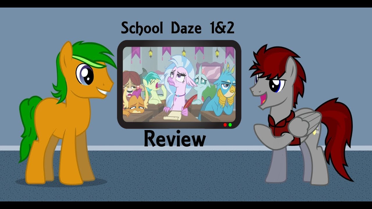 My Little Pony School Daze Review Ft.Wolfkeen - YouTube