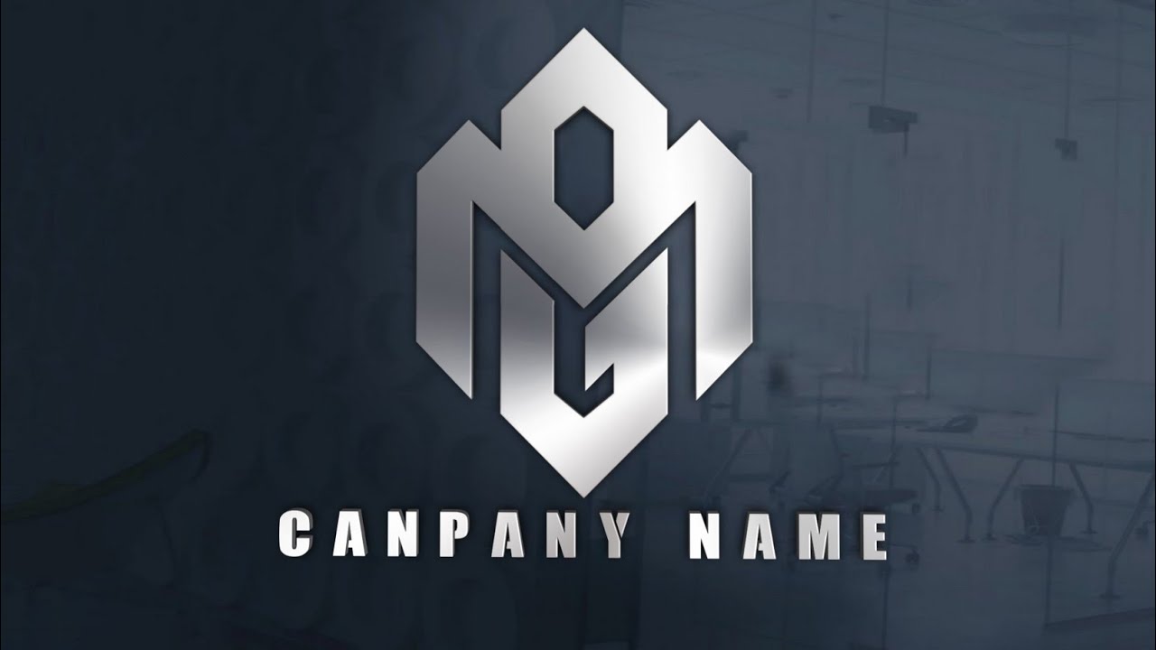 M G 3D Logo Design On Pixellab | Professional Logo Design Pixellab ...