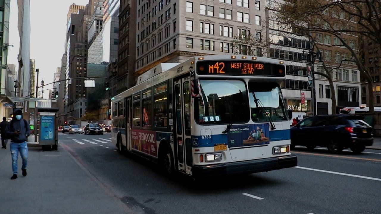 MTA New York City Bus: 2006 Orion VII Gen-2+ Hybrid #6733 on the M42 ...