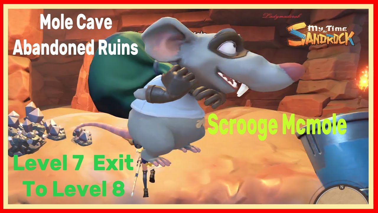 Level 7 To Level 8 Mole Cave Abandoned Ruins MY TIME AT SANDROCK - YouTube