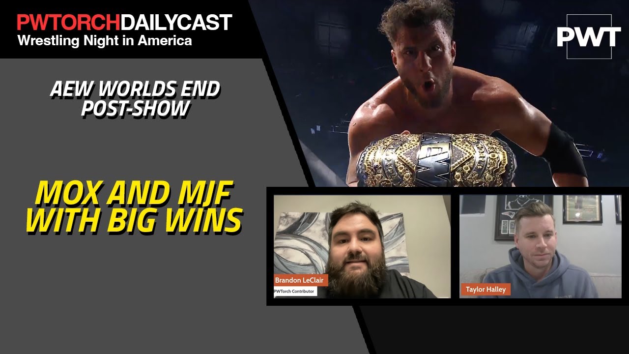 AEW World's End Post-Show w/ Brandon LeClair & Taylor Halley - YouTube