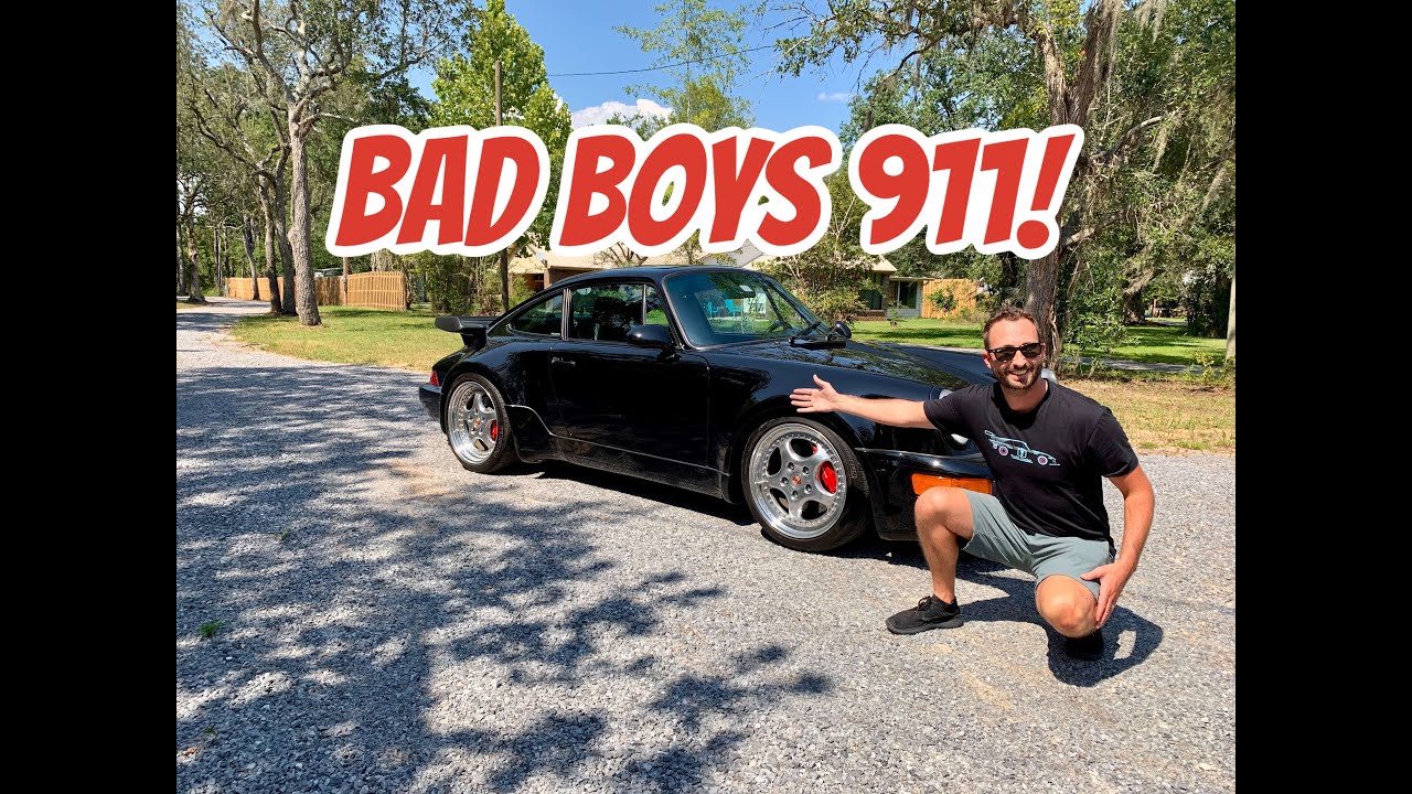 Driving the BAD BOYS Porsche 911 Turbo! I'm Mike Lowrey?! - YouTube