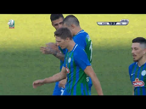 Çaykur Rizespor 2 - 2 Trabzonspor (Çaykur Rizespor'un 2. Golü - Milan Skoda)