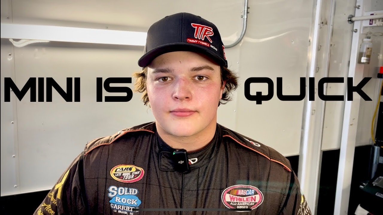 Quick Mini On Top of Final Practice at Wilkesboro - YouTube