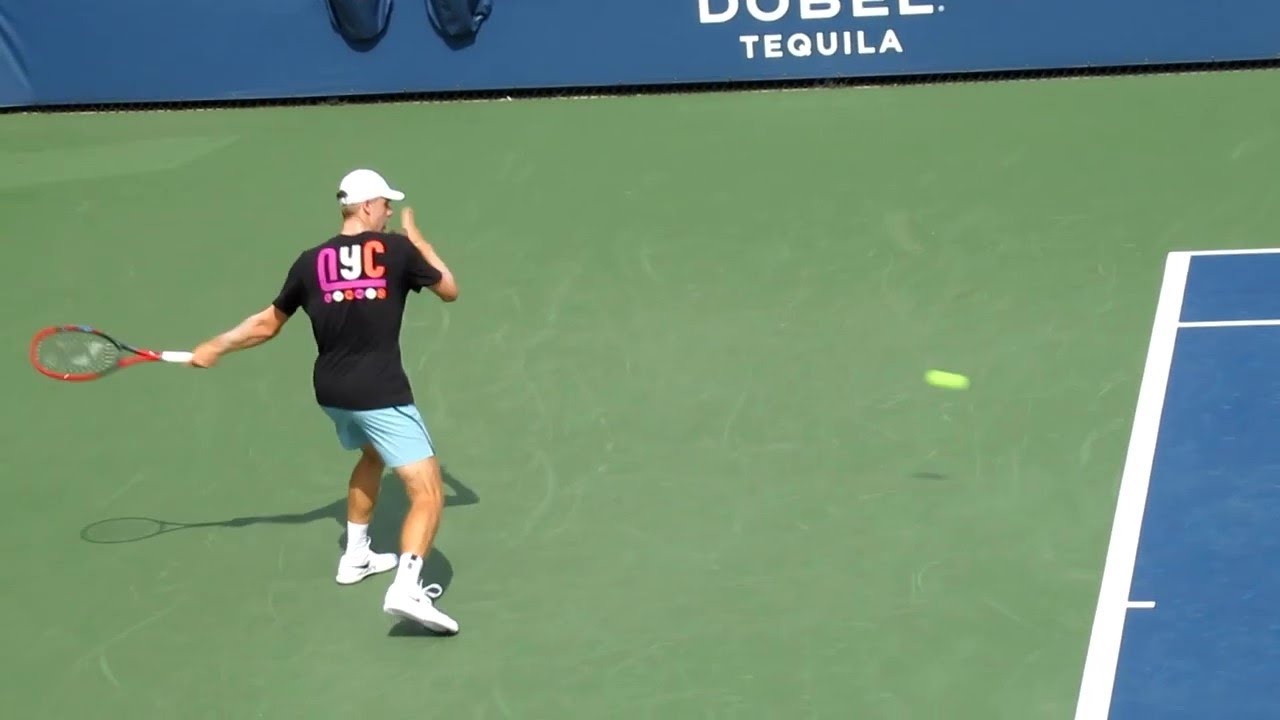 Denis Shapovalov Forehand & Backhand [Slow Motion] - YouTube