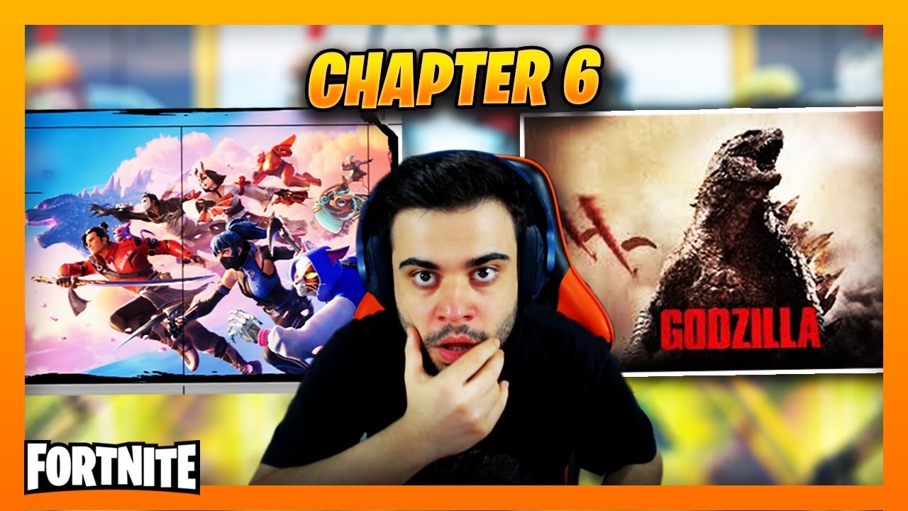 FORTNITE CHAPTER 6 GODZILLA GELİYOR ! - YouTube