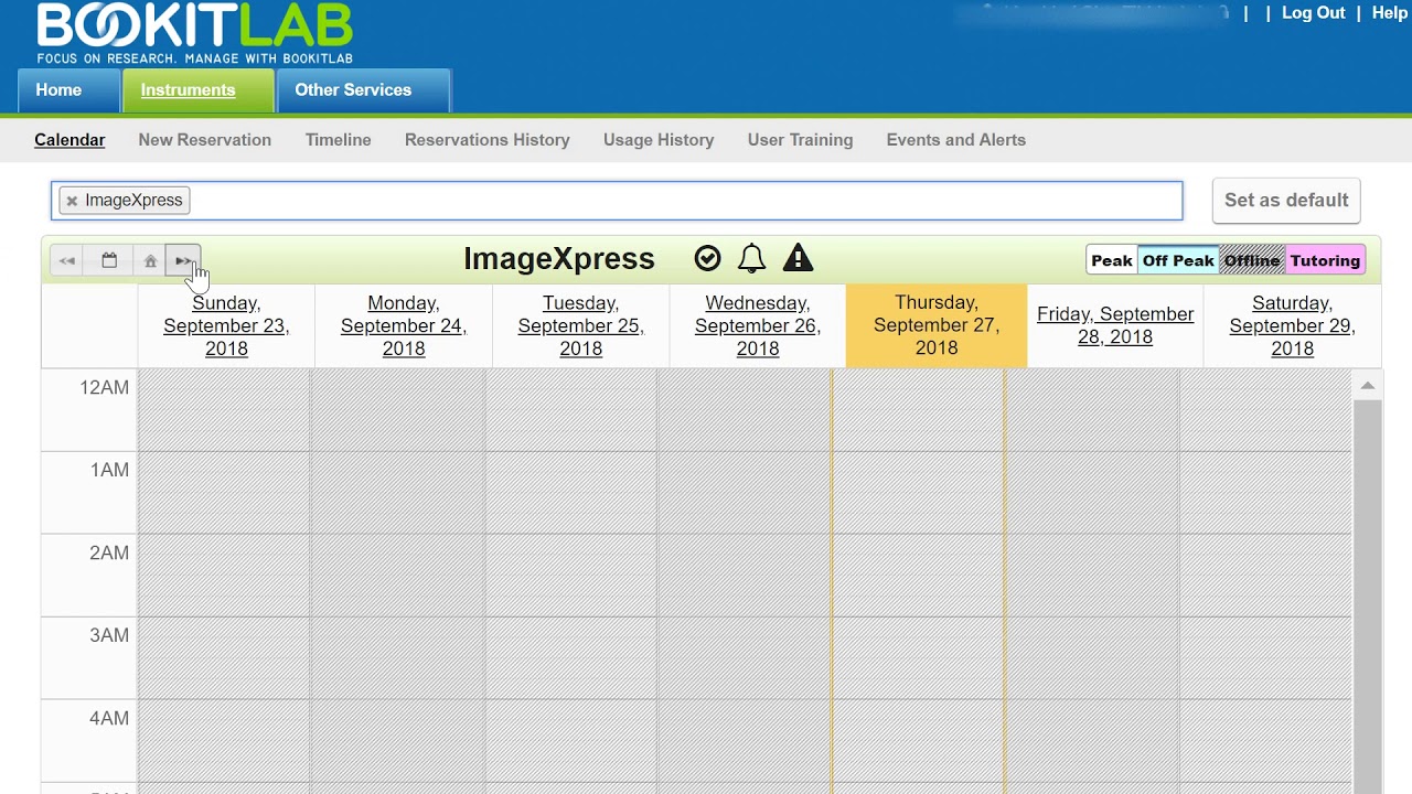How to book equipment using BookitLab - YouTube