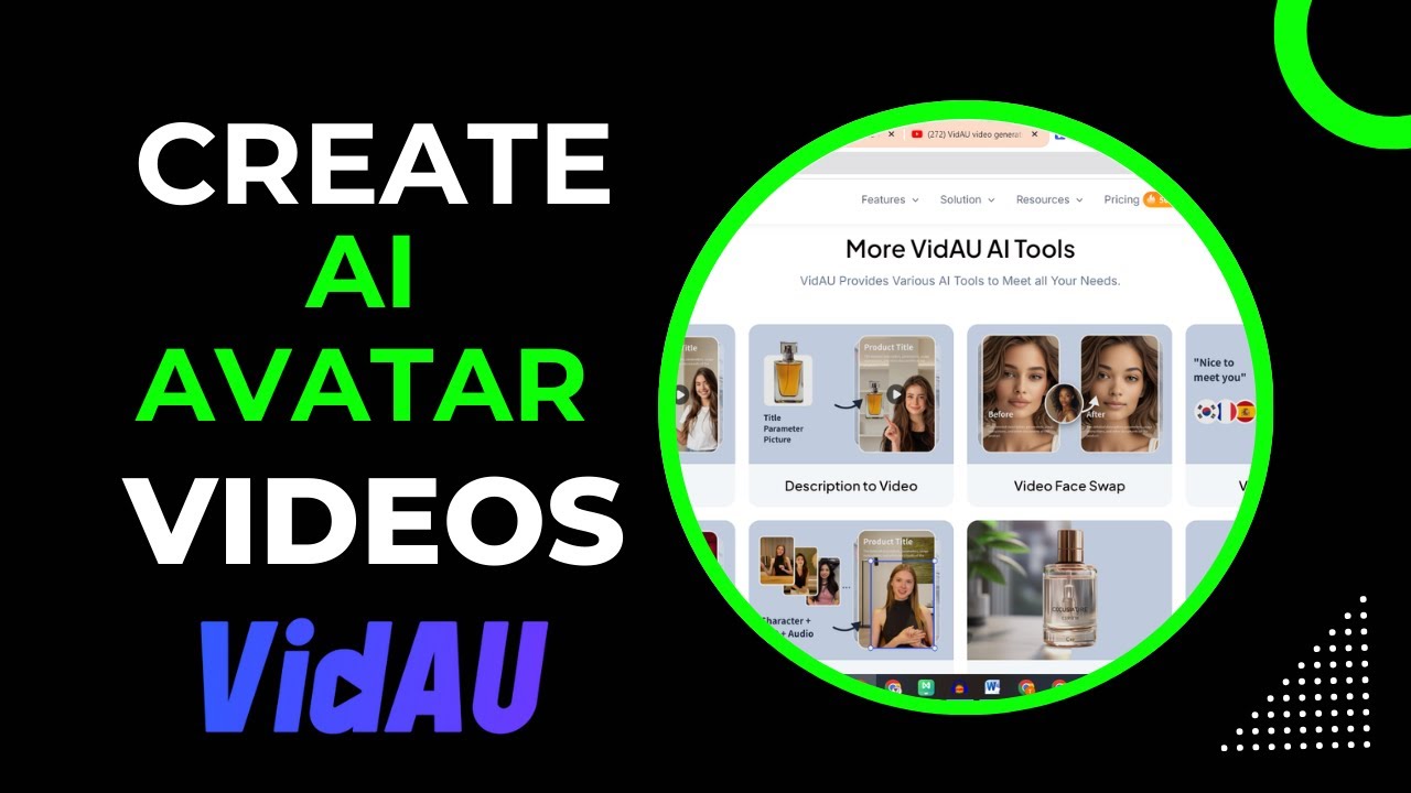 Viral Video Ads & Talking AI Avatars Made Easy | VidAU Quick Guide ...