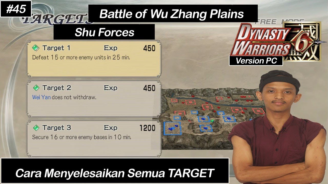 Cara Menyelesaikan Semua Target | Battle of Wu Zhang Plains - Shu ...