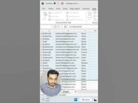 How to Filter Data Dynamically in Excel | Dynamic Filter Function in Excel | Dynamic Filter # ...