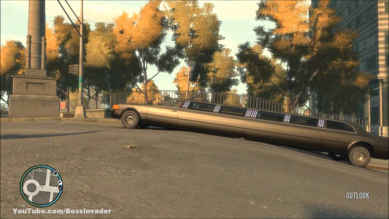 GTA 4 - Super Stretch Limo - YouTube