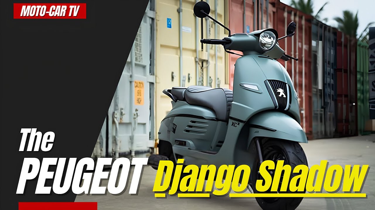 The PEUGEOT Django Shadow | MOTO-CAR TV - YouTube