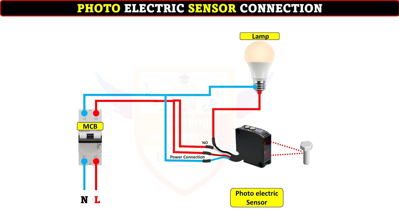 PHOTO ELECTRIC SENSOR CONNECTION @LearningEngineering - YouTube