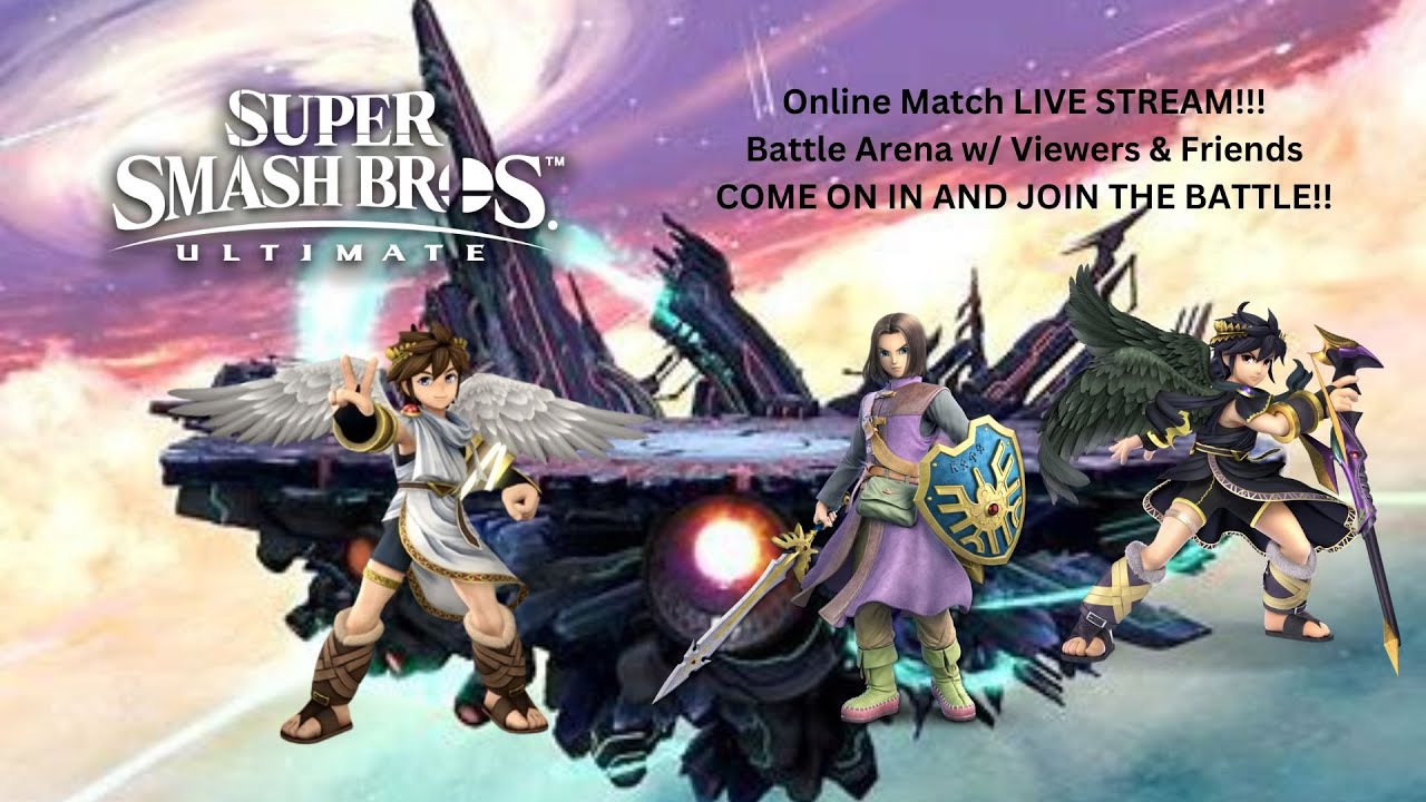 Super Smash Bros. Ultimate Online Match Live Stream Episode #2 ...
