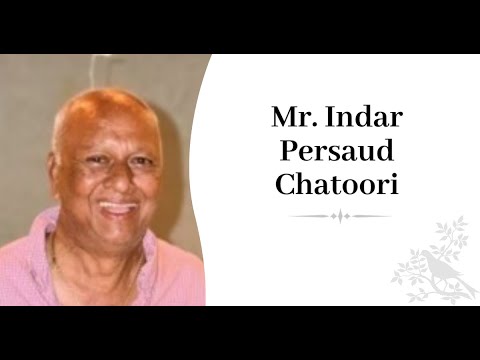 Celebrating The Life Of Mr. Indar Persaud Chatoori - Visitation - YouTube