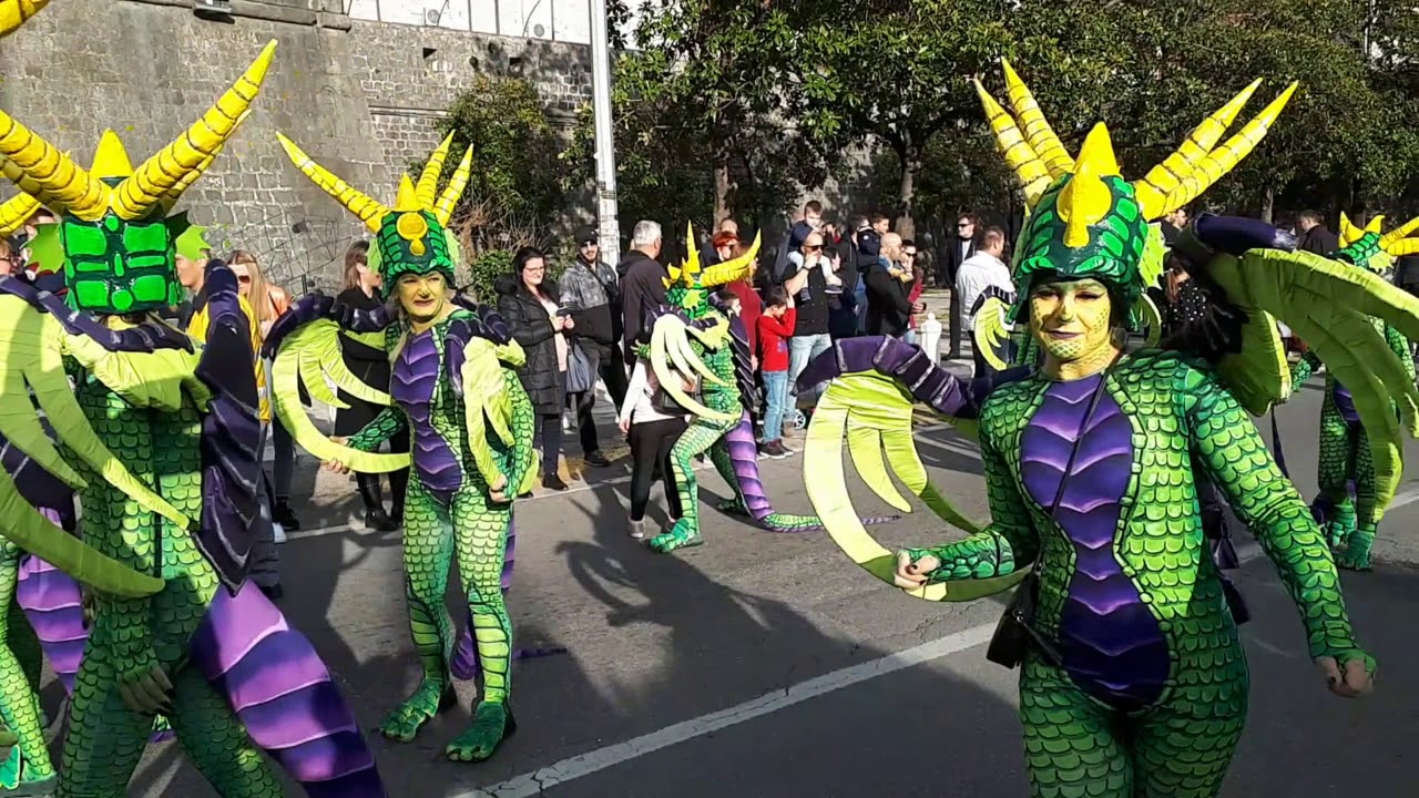 Карнавал Котор 2019 Черногория Carnaval Kotor Montenegro - YouTube