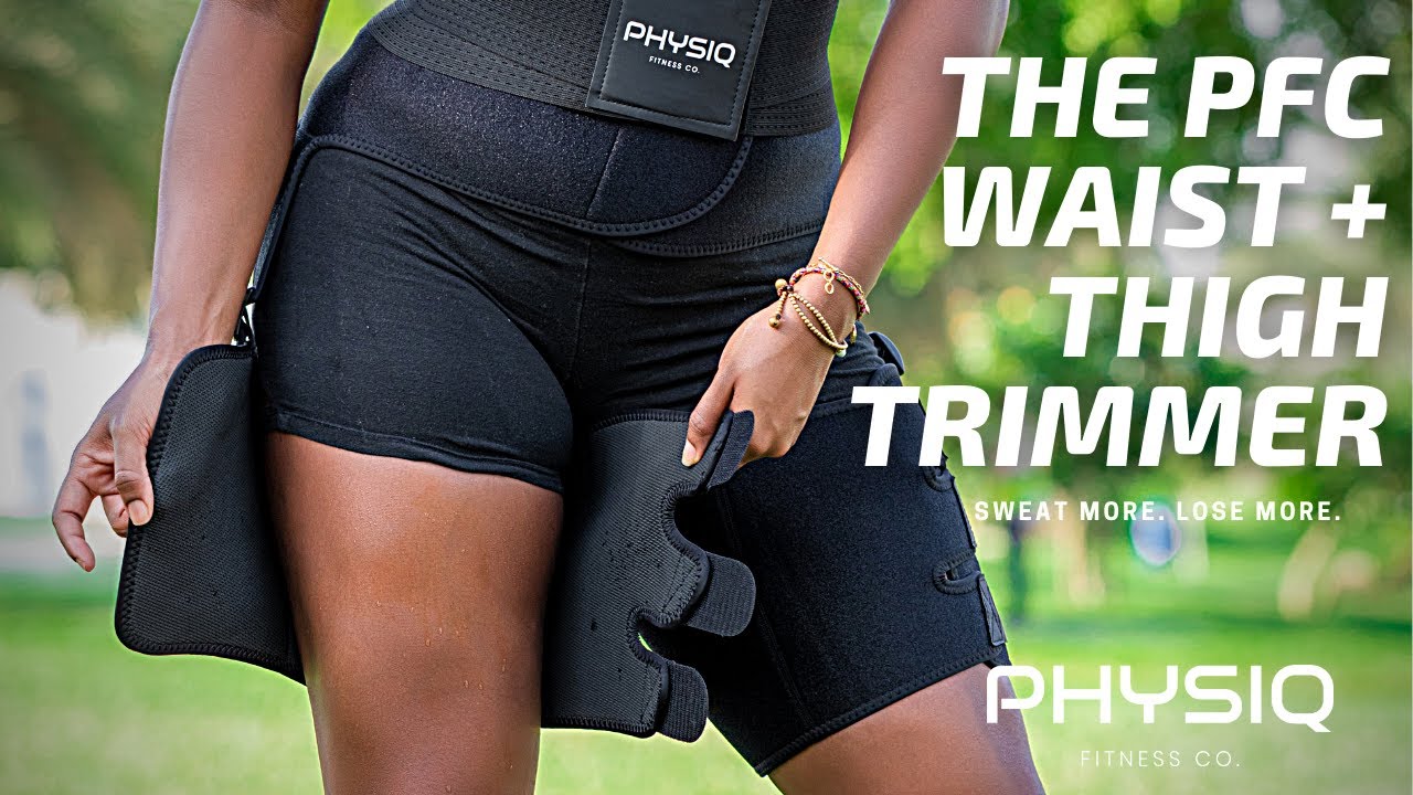 The PFC Waist and Thigh Trimmer IN ACTION | THE #1 SLIMMING SWEAT BELTS ...