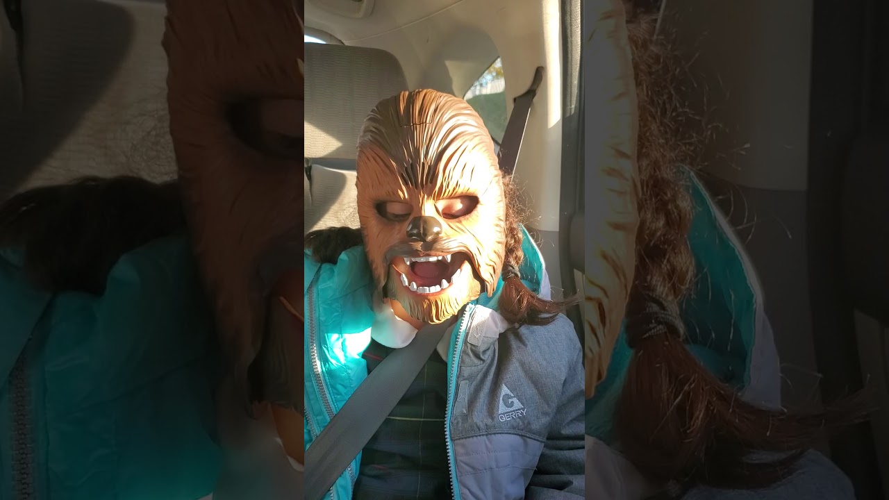 Chewbacca Mask - YouTube