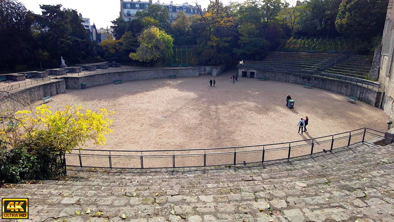 Les Arènes de Lutèce - Rue Monge - Paris - YouTube