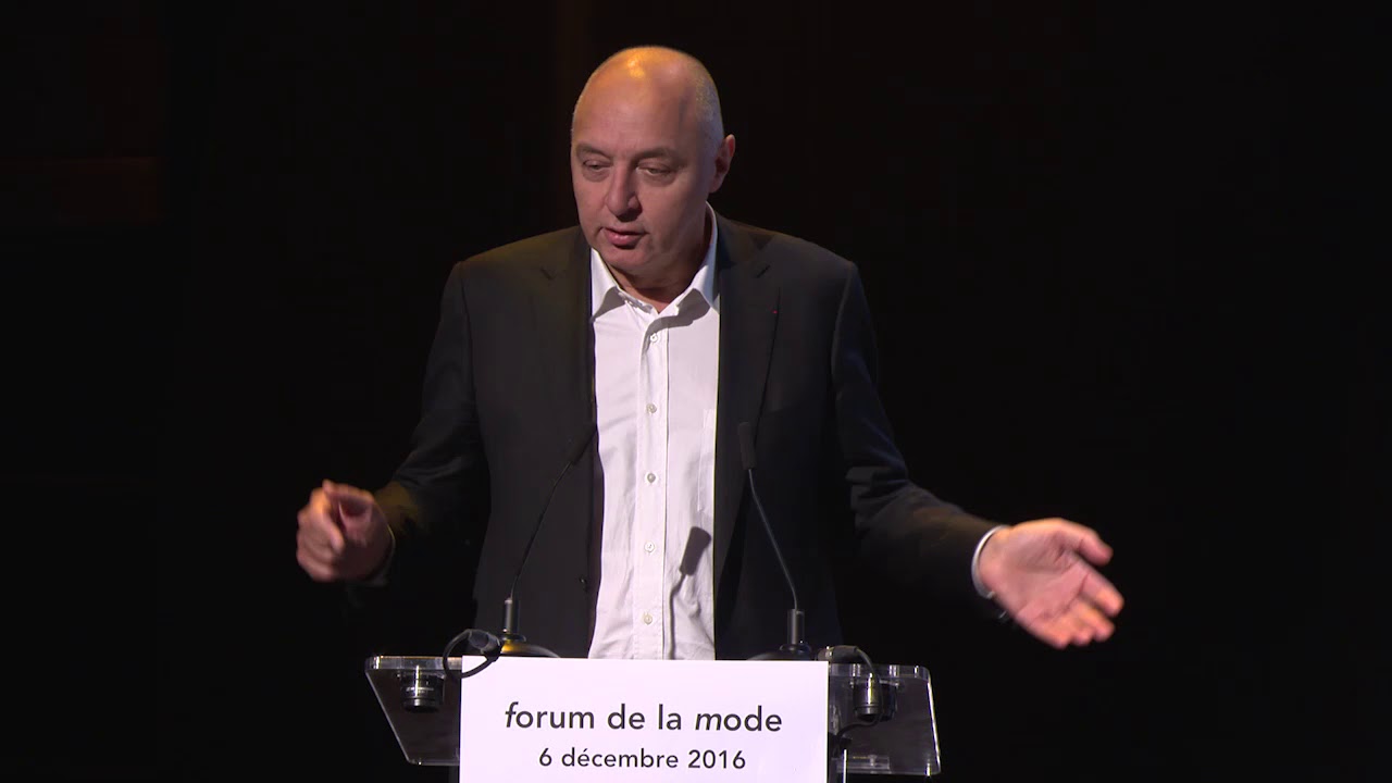 Intervention Pascal Morand - Forum de la Mode 1 - YouTube