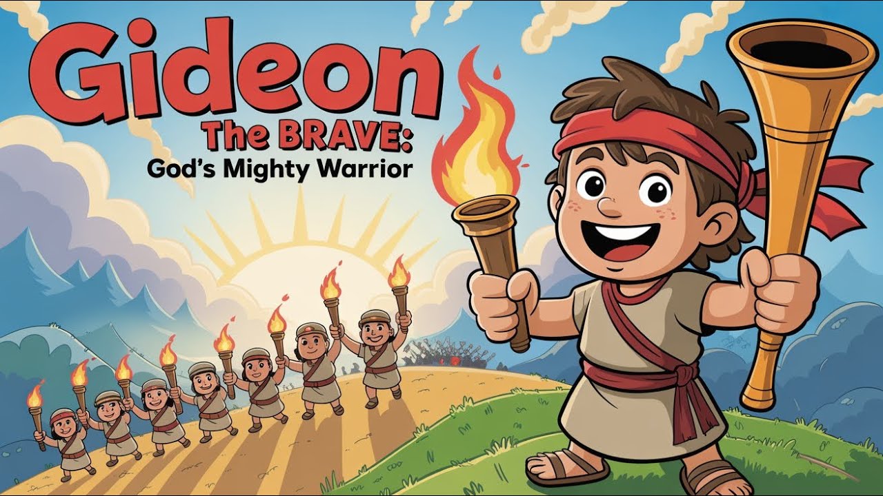 Gideon the Brave: God’s Mighty Warrior | Kids Bible Story Read-Aloud|My ...
