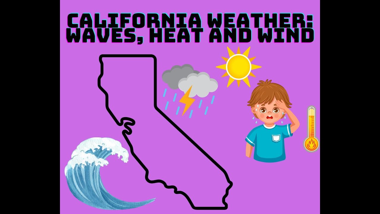 California Weather: Heat, Waves wind and Mountain Storms - YouTube