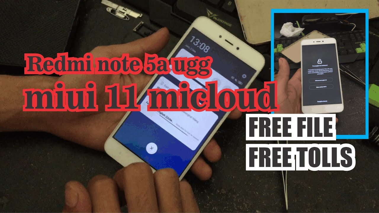 micloud fix redmi note 5a ugg miui 11 - YouTube