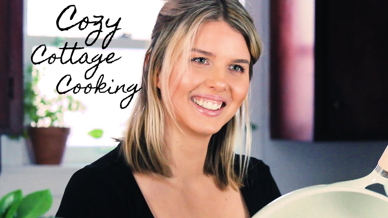 Cozy Cooking in my New Cottage. Creamy Tomato Soup with Grilled Cheese ...