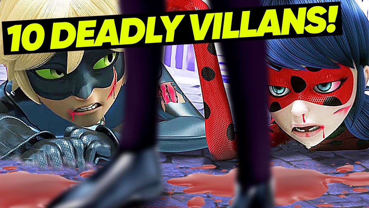 Miraculous Villan Battles that Nealrly ENDED Ladybug! - YouTube