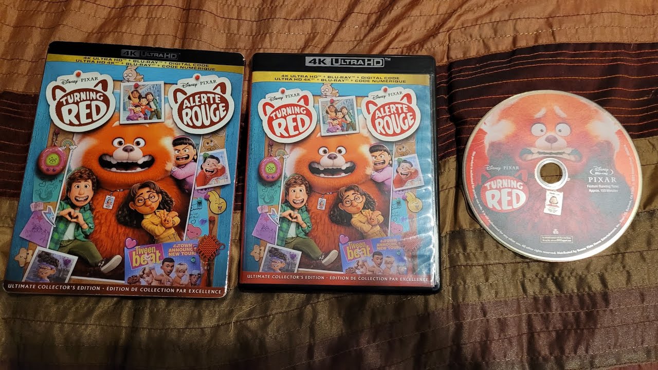 Opening to Turning Red 2022 Blu-ray (Disc 1) - YouTube