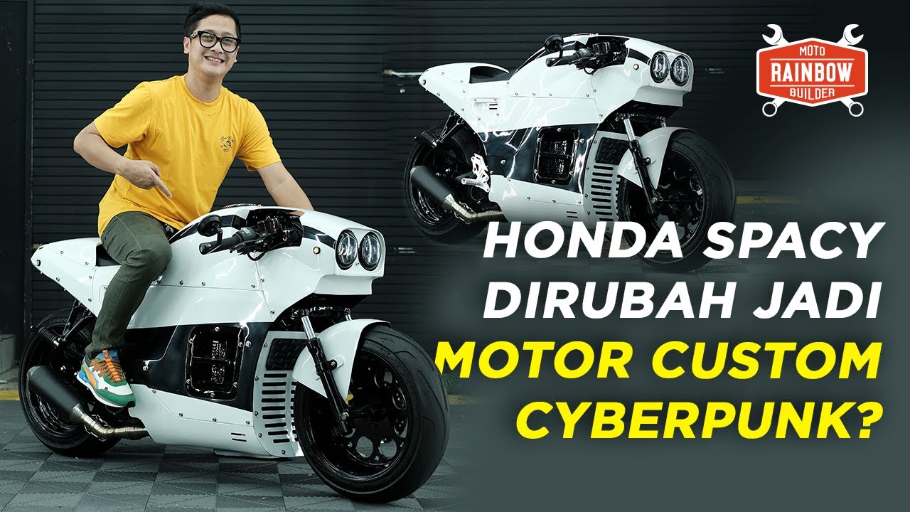 HONDA SPACY JADI KONSEP MOGE MEMANG BISA? - YouTube