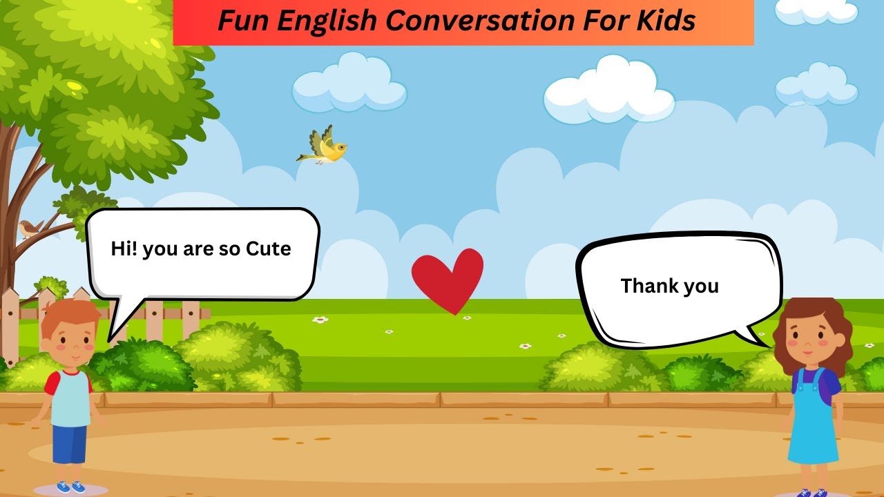 Fun English Conversation for Kids | Easy Dialogue for 5-Year-Olds ...