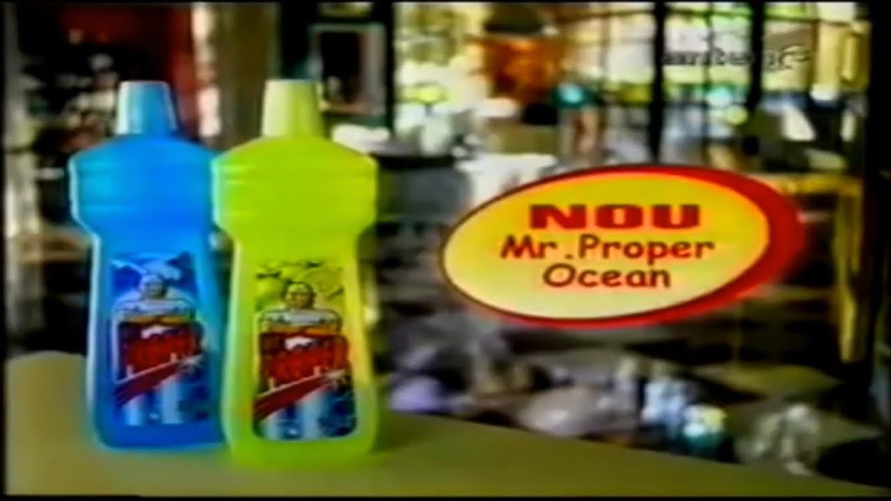 Reclama Mr.Proper (iunie 2002) - YouTube
