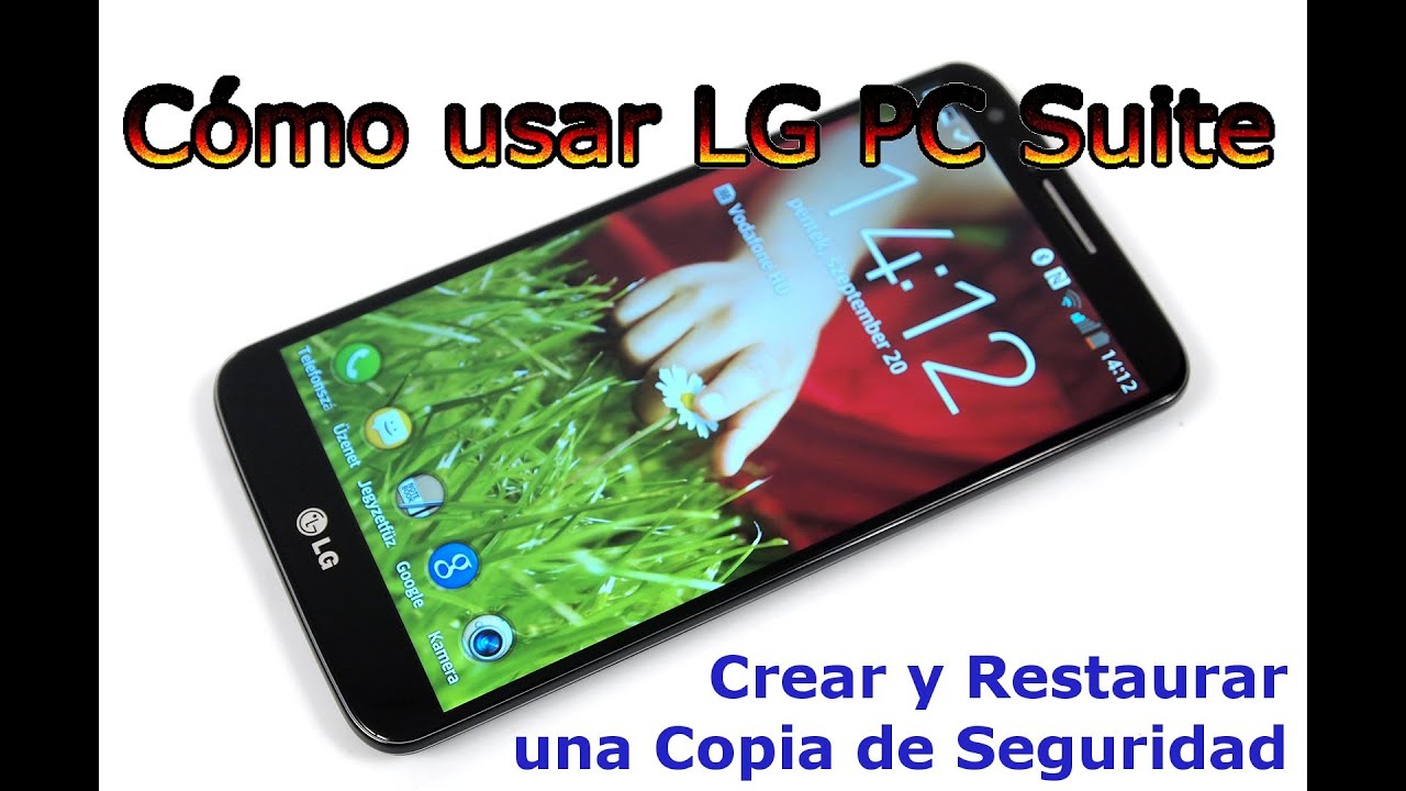 Cómo usar el LG PC Suite - YouTube