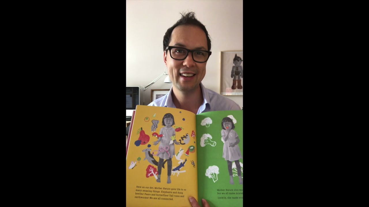 Zeno Sworder reads his book 'This Small Blue Dot' - YouTube