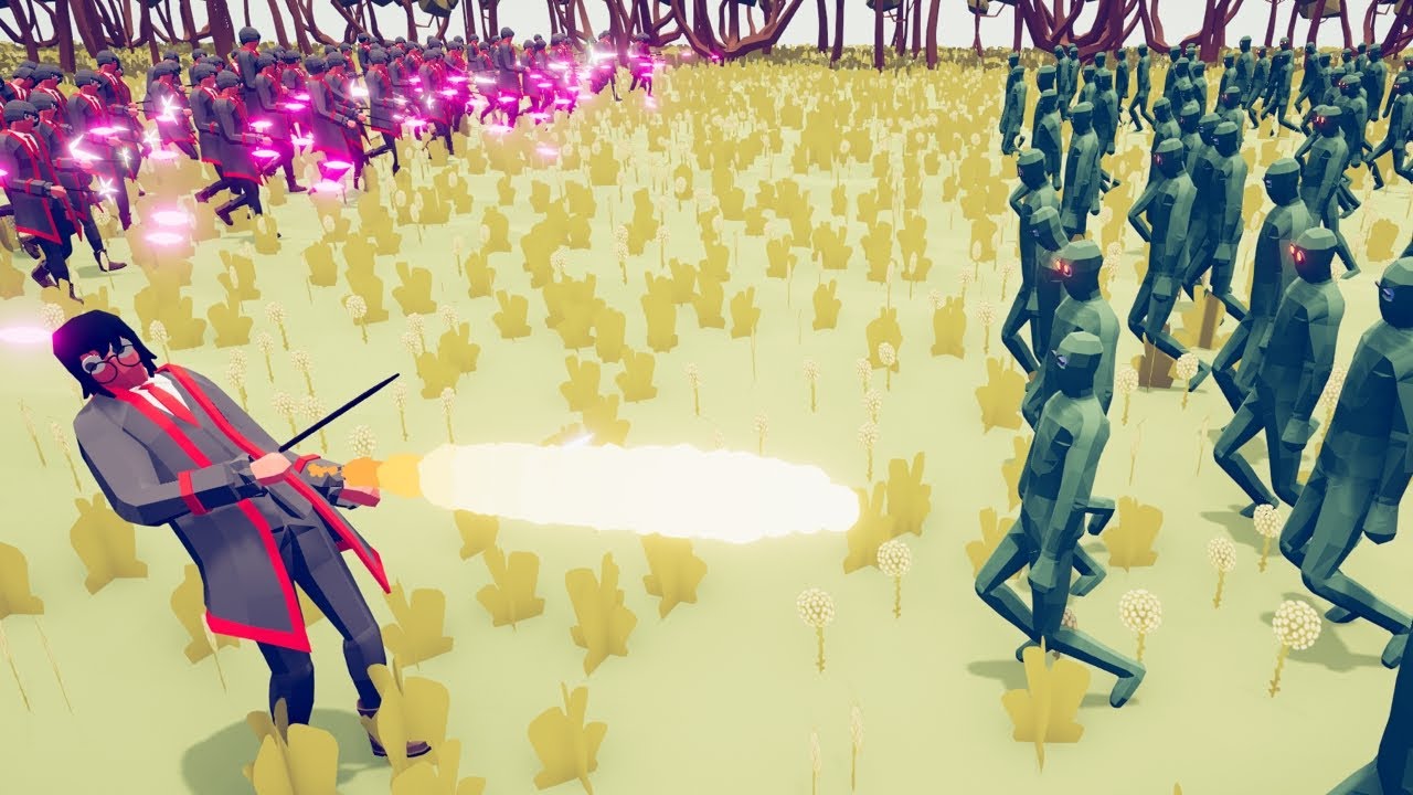 What If Harry Potter and Hogwarts Fight Zombies? TABS Totally Accurate ...