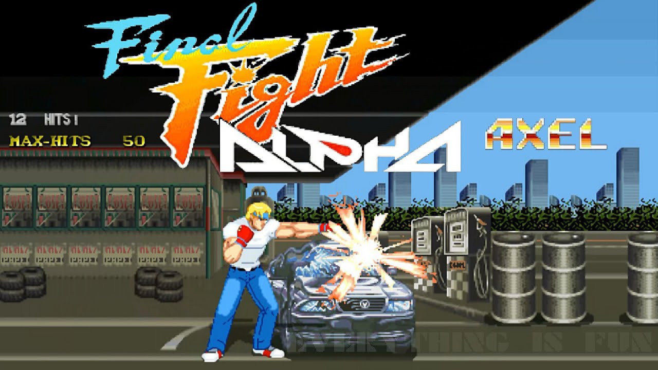Final Fight Alpha Plus v321f - Axel #OpenBOR #Hack #Gameplay - YouTube