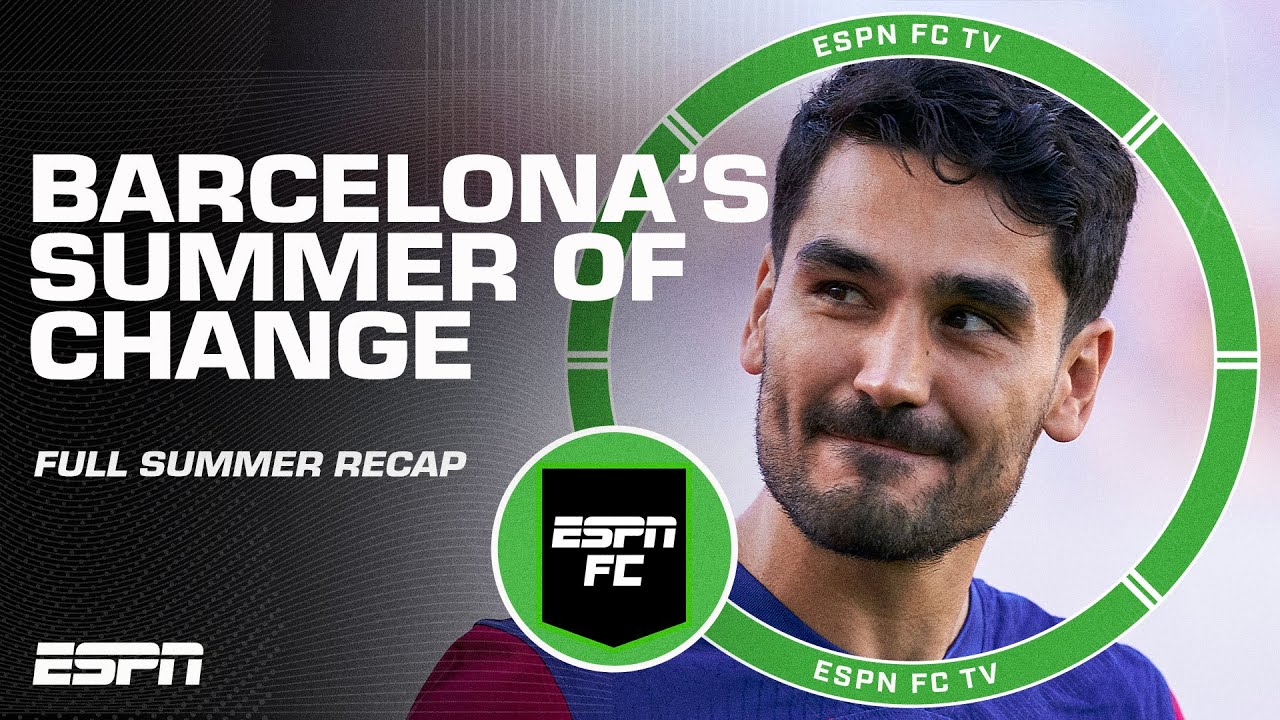 Ilkay Gundogan in Barcelona's starting XI rounds out SUMMER OF CHANGE 😮 ...